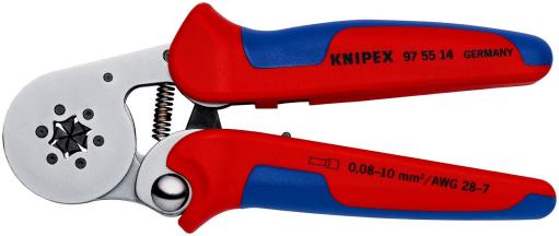 Knipex 97 55 14 SB samopodešavajuća klešta završne čaure 180 mm