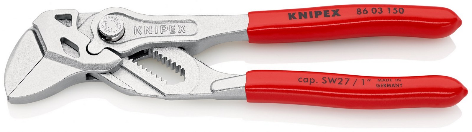 Knipex 86 03 150 SB ključ klešta hromirana 150 mm