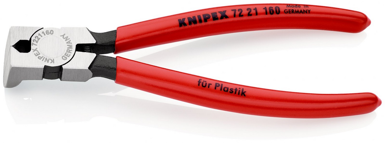 Knipex sečice kose za plastiku pod uglom od 85° 160mm 72 21 160