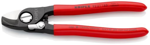 Knipex 95 21 165 SB Makaze za kablove sa polugom za otvaranje 165 mm