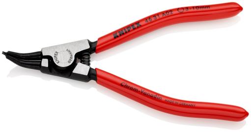 Knipex klešta za spoljašnje sigurnosne prstenove kriva 130mm 46 31 A02