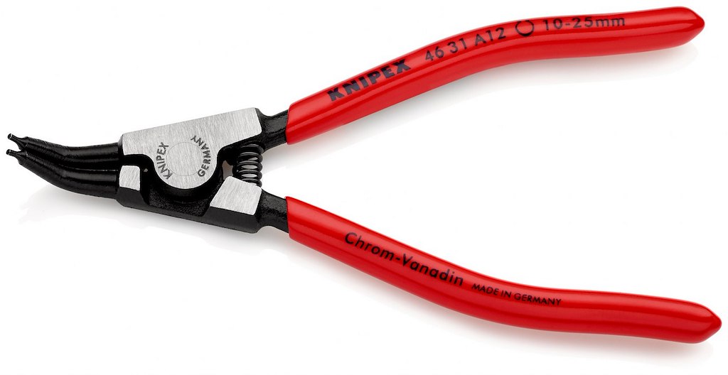 Knipex klešta za spoljašnje sigurnosne prstenove kriva 130mm 46 31 A12