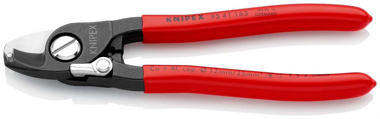 Knipex makaze za kablove sa oprugom za otvaranje i skidanjem izolacije 165mm 95 41 165