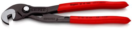 Knipex klešta ključ papagajke Raptor 250mm 87 41 250