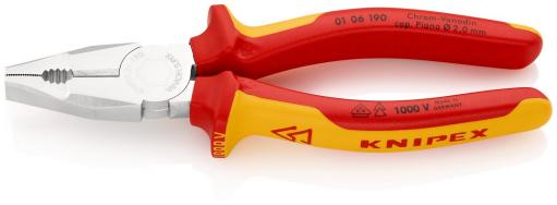 Knipex kombinovana klešta izolovana 190mm 01 06 190