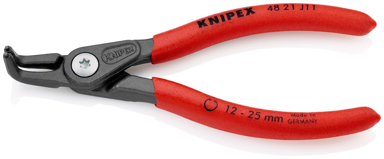 Knipex 48 21 J11 SB Precizna klešta za sigurnosne unutrašnje prstenove 130 mm