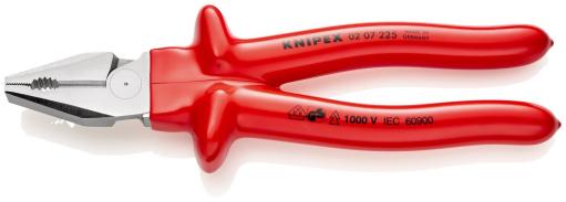 Knipex kombinovana klešta ojačana izolovana 225mm 02 07 225