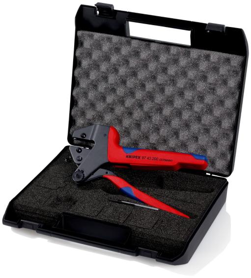 Knipex klešta za krimpovanje bez čeljusti, u koferu 97 43 200