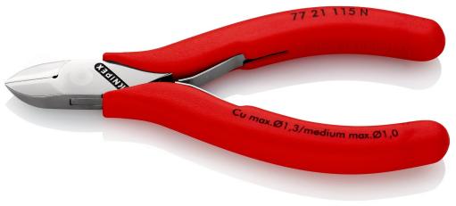 Knipex kose sečice za elektroniku 115mm 77 21 115 N