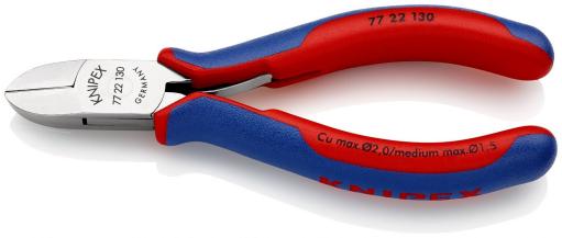 Knipex kose sečice za elektroniku 130mm 77 22 130