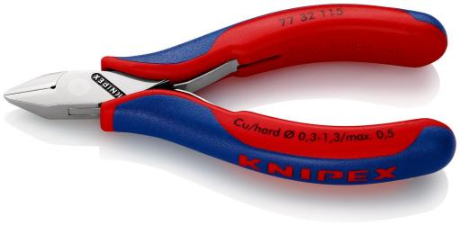 Knipex 77 32 115 SB klešta za bočno sečenje za elektroniku 115 mm