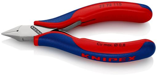 Knipex 77 72 115 SB klešta za bočno sečenje za elektroniku 115 mm