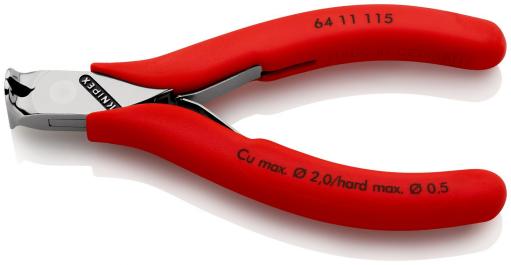 Knipex sečice čeone za elektroniku 115mm 64 11 115