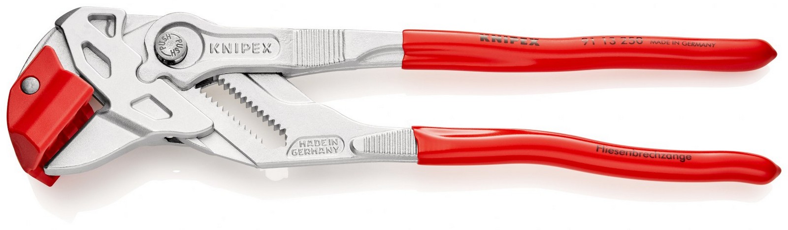 Knipex 91 13 250 SB klešta za lomljenje pločica hromirana 250 mm