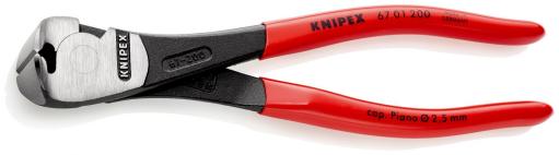 Knipex sečice čeone ojačane 200mm 67 01 200