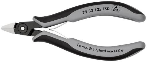 Knipex precizne kose sečice za elektroniku ESD 125mm 79 32 125 ESD