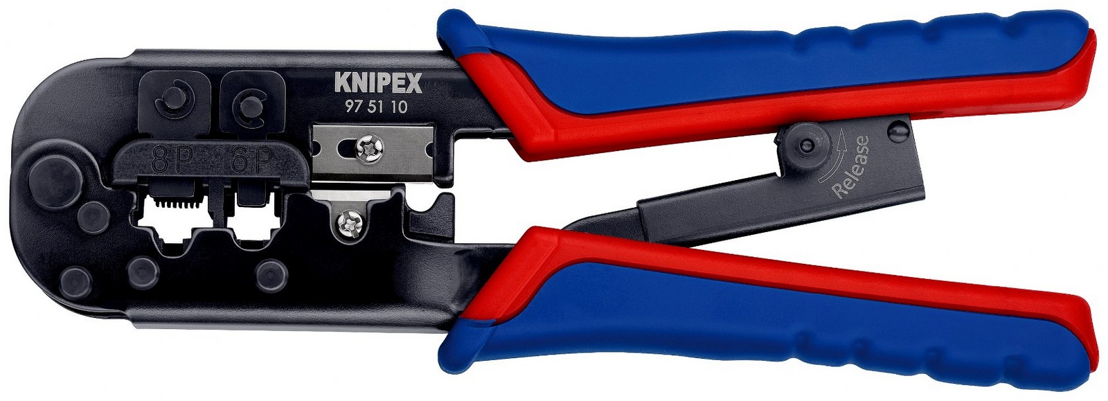 Knipex krimp klešta za Western priključke u blister pakovanju 97 51 10 SB