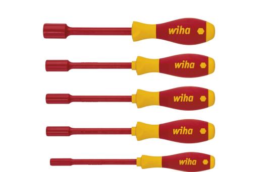 Wiha 29466 Set odvijača SoftFinish® električarski šestougaoni, 5 delova