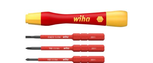 Wiha 43167 Set preciznih odvijača Picofinish® SlimVario® električarski, 4 dela