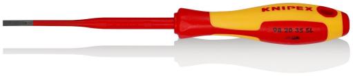 Knipex odvijač Slim ravni 1000V VDE 3,5mm 98 20 35 SL