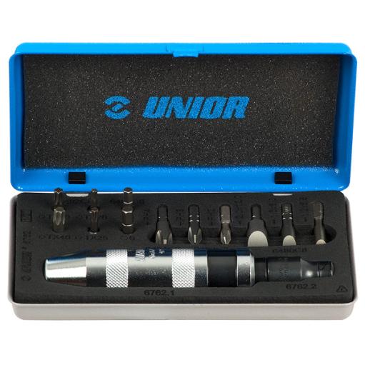 Unior 6762 Odvijač udarni i nastavci u garnituri, /14, 605061