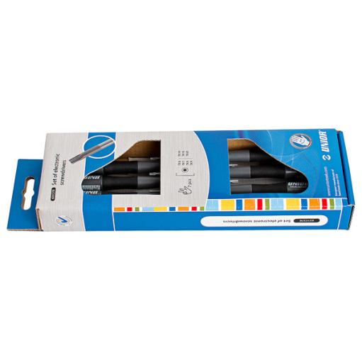 Unior 621CS7E Odvijači sa TX profilom za elektroniku u garnituri, /7, 620961