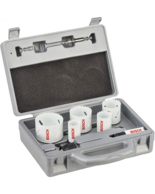 Bosch 9-delni set testera za otvore Progressor za električare 22; 29; 35; 44; 51; 64 mm - 2608584666