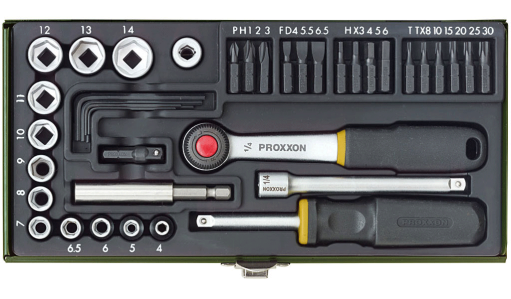 Proxxon set odvijača 1/4“ (39-delni)