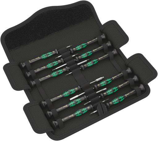 Wera Kraftform Micro 12 set odvijača za elektroničare, 12 komada, 05073677001