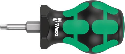 Wera 367 TORX® Stubby kratki odvijač, TX 10 x 25 mm, 05008856001