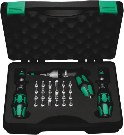Wera 7440/41/42 Kraftform Set moment odvijača 0.3-6.0 Nm, 27 komada, 05074739001