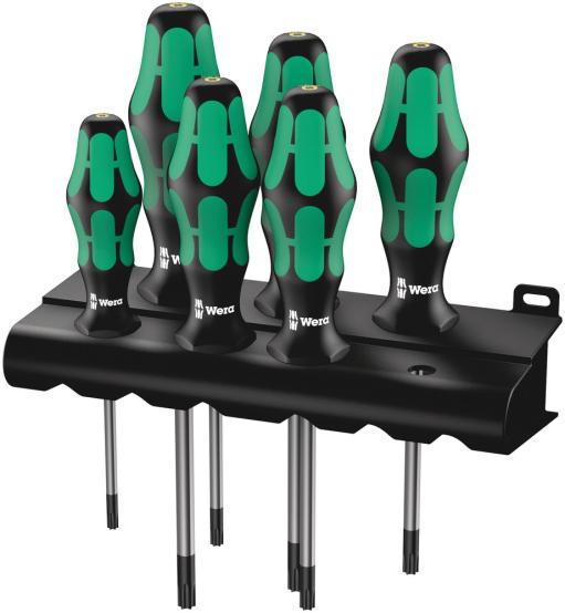 Wera 367/6 TORX® HF Kraftform PLUS set odvijača sa funkcijom držanja, 6 komada, 05028059001