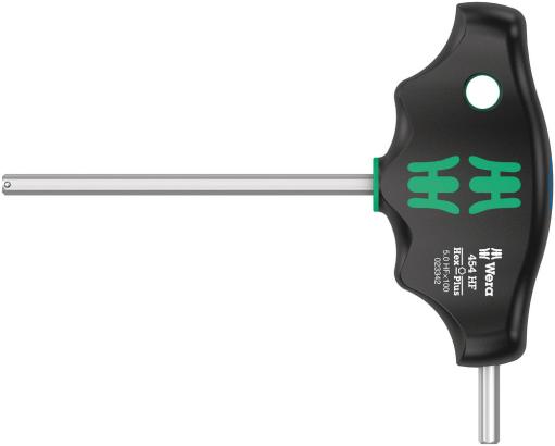 Wera 454 HF Hex-Plus odvijač sa T-ručkom, sa funkcijom držanja, 5 x 100 mm, 05023342001