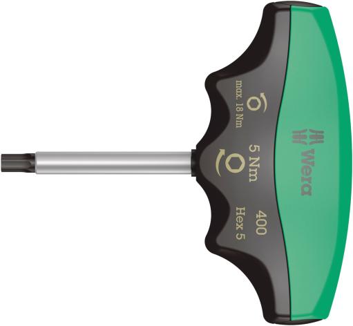 Wera 400 Hex indikator obrtnog momenta, 5 x 5.0 NM, 05005081001