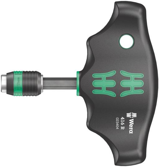 Wera 416 R Odvijač za držanje bitova sa T-ručkom Rapidaptor, 1/4 x 45 mm, 05023404001