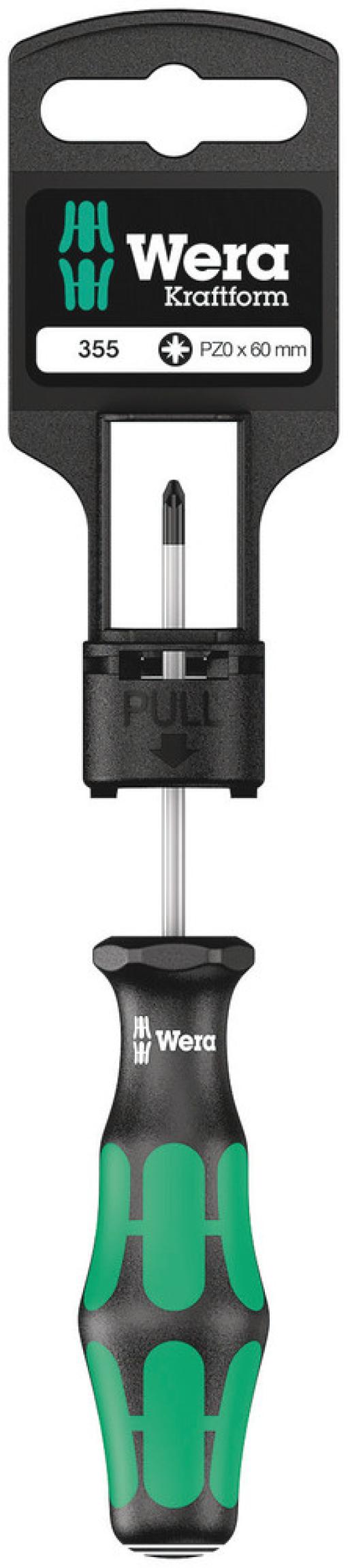 Wera 355 odvijač PZ 0 x 60 mm, 05100055001