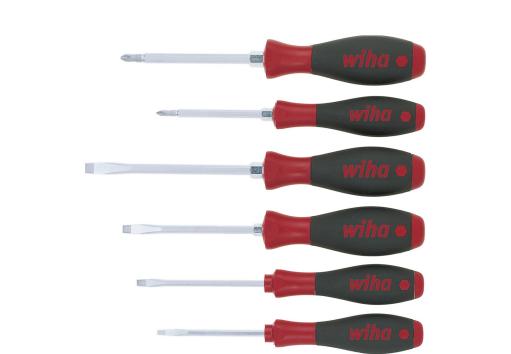 Wiha 21248 Set odvijača SoftFinish® Sl, Phillips sa šestougaonim glavama, 6 delova