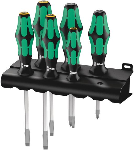 Wera 334/355 SK / 6 set odvijača Kraftform, 6 komada, 05007681001