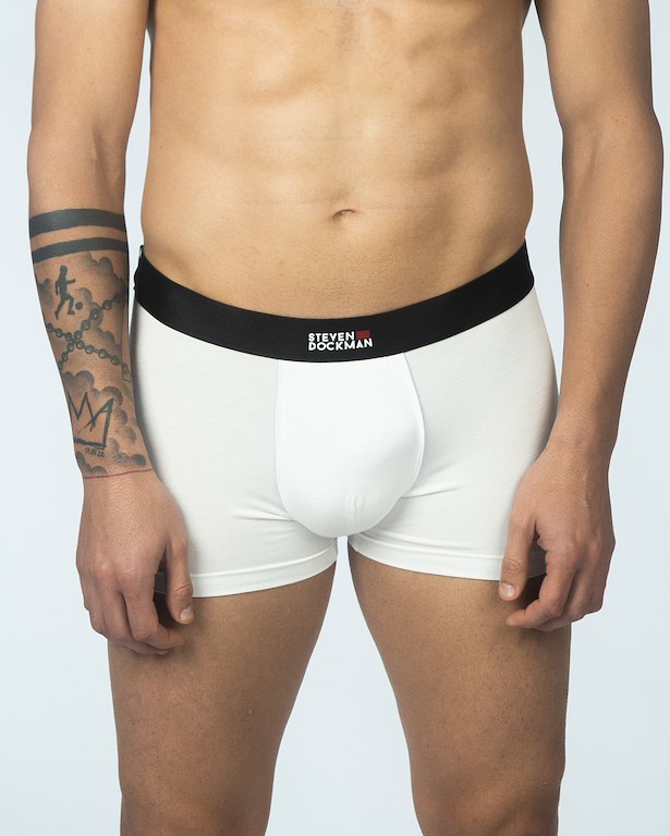 SD boxer bamboo white