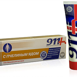 911 Gel-balzam za telo sa apitoksinom – pčelinjim otrovom (100 ml)