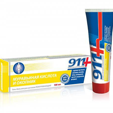 911 Mravlja kiselina / gel-balzam na bazi lekovitog gaveza za zglobove, 1