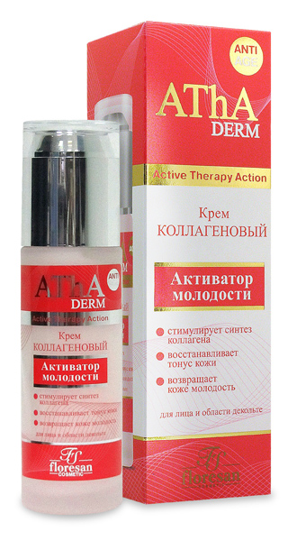 Kolagen krema za lice i dekolte – Aktivator mladosti (AThA Derm) 60ml