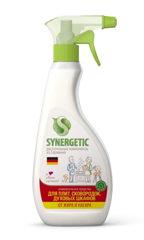 SYNERGETIC BIO GEL ZA ČIŠĆENJE RAVNIH PLOČA, ŠPORETA I PEĆNICA 500ML (TRIGER)