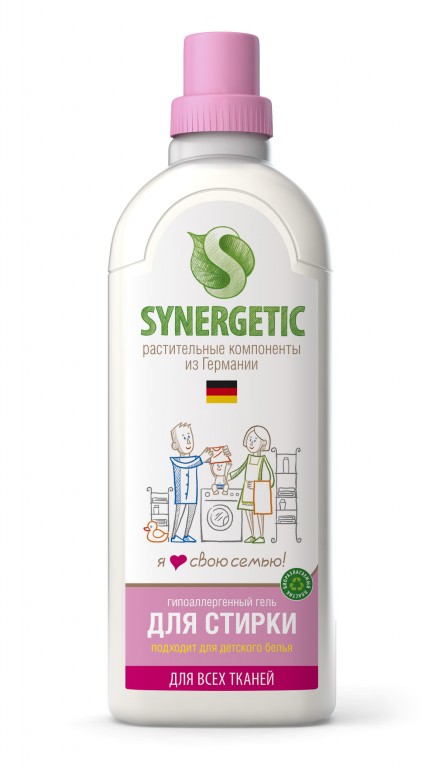 Synergetic prirodni hipoalergijski gel za pranje veša 1000ml.