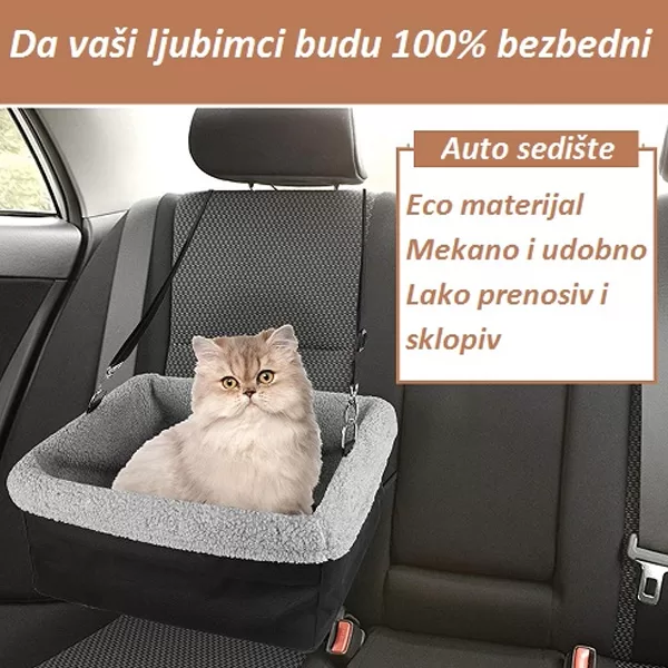 Auto sedište za pse i mačke