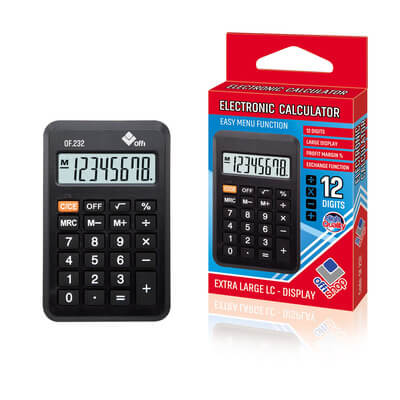Dzepni kalkulator OFFISHOP OF232
