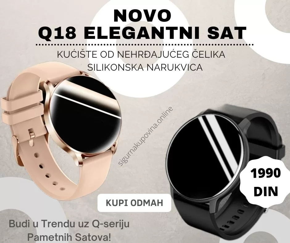 Elegantni Pametni Sat Q18