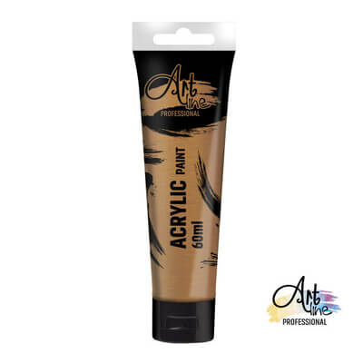 AKRILNA BOJA 60ML ART LINE Professional METALLIC COOPER