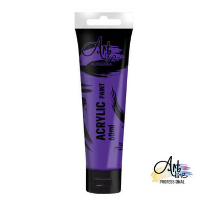 AKRILNA BOJA 60ML ART LINE Professional VIOLET