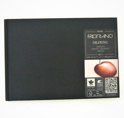 Blok Drawing book 21×14,8cm 60L 160g Fabriano